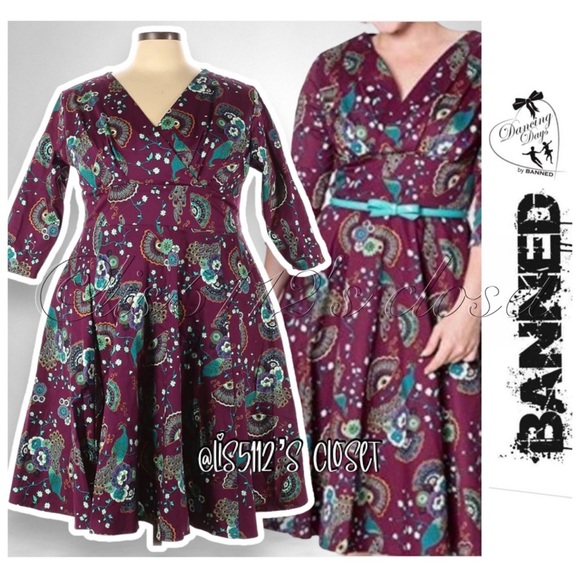 Banned Apparel | Dresses | Banned Apparel Dancing Days 5s Proud Peacock ...